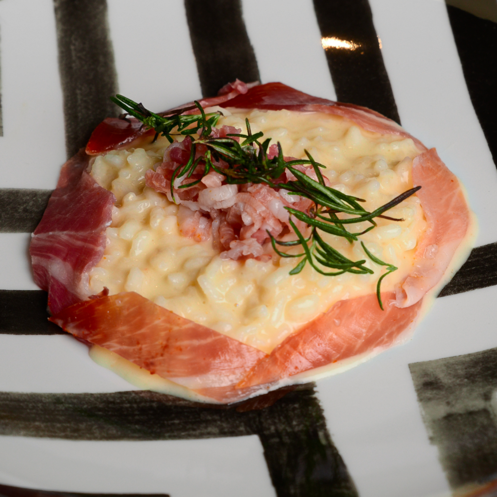 Cut & Share Recipe: Risotto with Pecorino Toscano DOP and Prosciutto ...